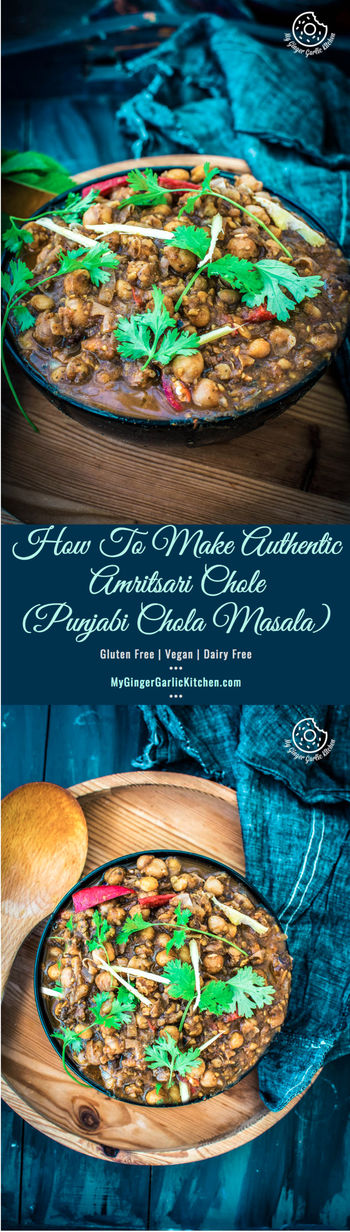 Amritsari Chole Recipe + Video (Authentic Punjabi Chole Masala Recipe ...