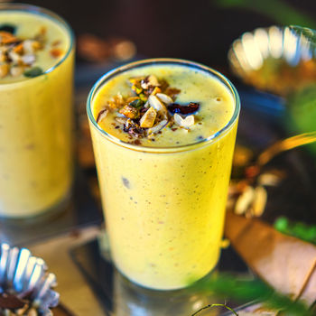 Badam (Almond) Milkshake Recipe