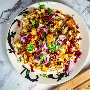 Roasted Cauliflower Tahini Bowl Recipe