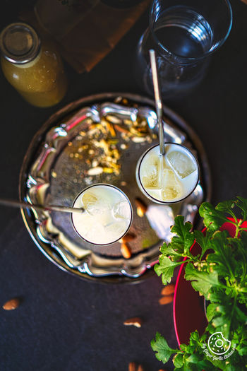 Badam Sharbat (Step-By-Step + Video Recipe) | My Ginger Garlic Kitchen