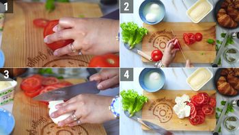 Caprese Croissant Sandwich - (Step-By-Step Picture + Video Recipe) | My ...