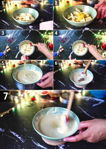 Chocolate Coated Badam Burfi Roll (Step-By-Step + Video Recipe) | My ...