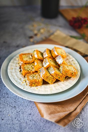 Coconut Burfi Roll (Step-By-Step + Video Recipe) | My Ginger Garlic Kitchen