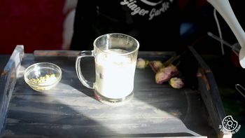 Gulkand Lassi Recipe - How To Make Rose Lassi | My Ginger Garlic Kitchen