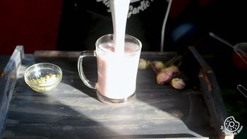 Gulkand Lassi Recipe - How To Make Rose Lassi | My Ginger Garlic Kitchen