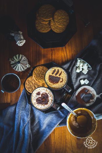 Indian Style Cappuccino Recipe + Video (How to Make Beaten Coffee) | My ...