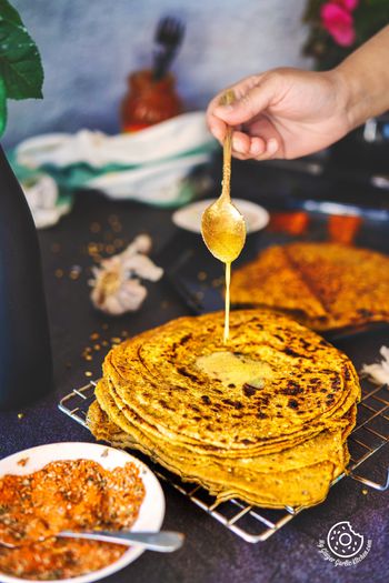 Leftover Khichdi Paratha (Step-By-Step + Video Recipe) | My Ginger ...