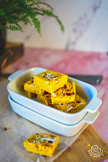 Mango Kalakand - (Step-By-Step + Video Recipe) | My Ginger Garlic Kitchen