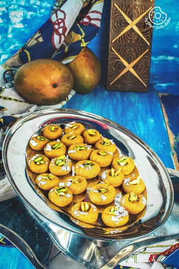 Mango Peda Recipe + Video | Aam Peda Recipe | My Ginger Garlic Kitchen