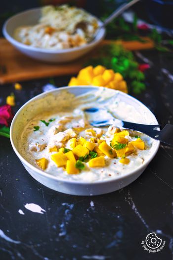 Mango Raita (Step-By-Step + Video Recipe) | My Ginger Garlic Kitchen