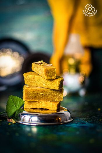 Mysore Pak Recipe + Video | How to Make South Indian Ghee Mysore Pak ...