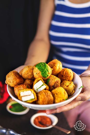Paneer Pakora - (Step-By-Step + Video Recipe) | My Ginger Garlic Kitchen