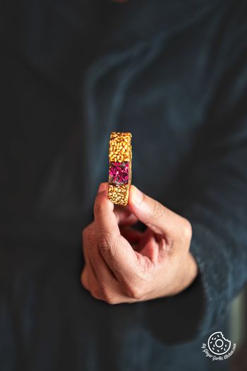 Peanut Date Roll - (Step-By-Step + Video Recipe) | My Ginger Garlic Kitchen