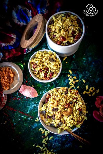 Chivda Recipe (Step by Step Photo + Video) Fried Poha Chivda Recipe ...