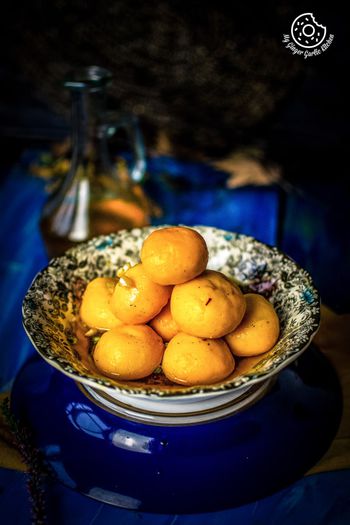 Rajbhog Recipe + Video | Traditional Kesar Rasgulla Recipe | My Ginger ...