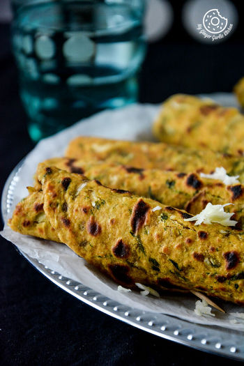 Cabbage Spinach Thepla Recipe (Step By Step) | Palak Thepla Recipe | My ...