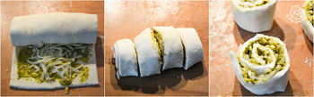Puff Pastry Cheese and Pesto Swirls Recipe (Easy Appetizer) | My Ginger ...