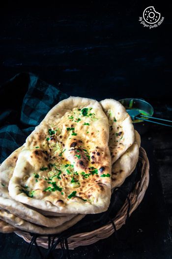 Restaurant Style Garlic Naan Recipe - Homemade Garlic Naan 3 Ways | My ...