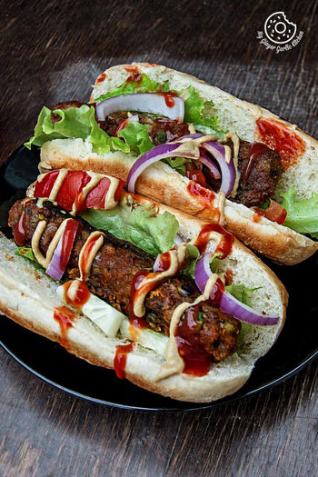 Sweet Potato Cabbage Hot Dogs (Vegan) | Homemade Vegetarian Sausage ...