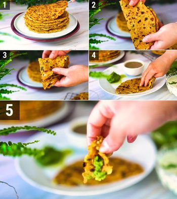 Rice Thepla - (Step-By-Step + Video Recipe) | My Ginger Garlic Kitchen