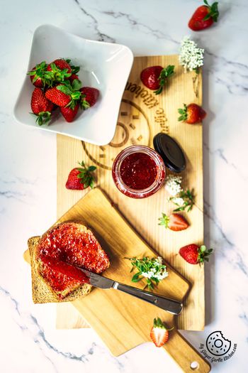 Strawberry Jam (Step-By-Step + Video Recipe) | My Ginger Garlic Kitchen