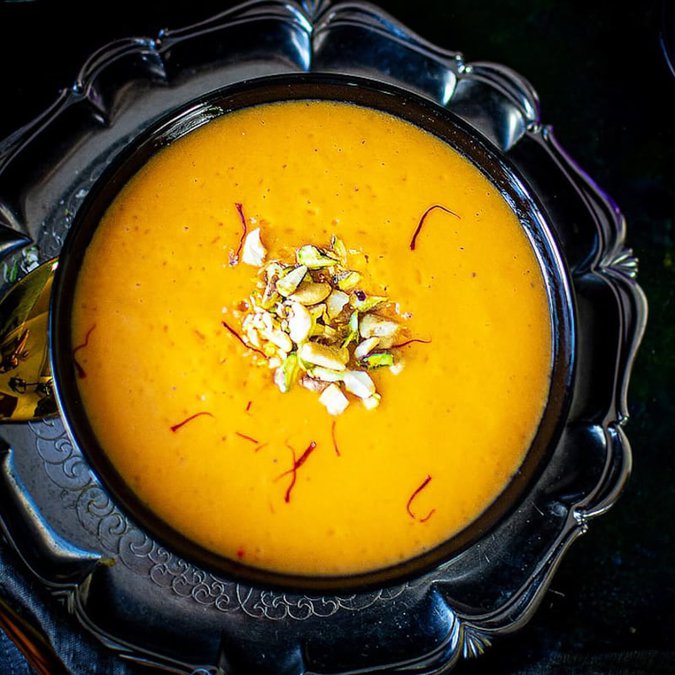 Aamras Recipe + Video (Sweet Mango Pulp) | How to Make Aamras