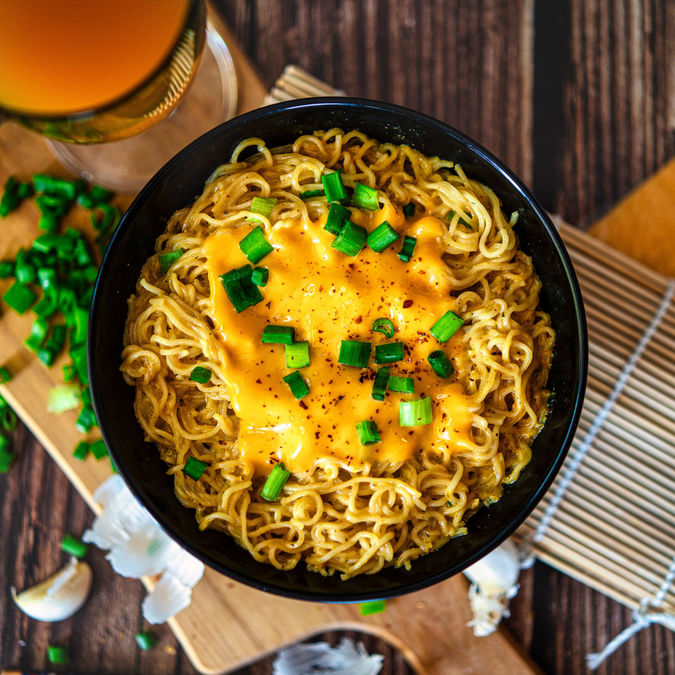 Cheese Ramen - (Step-By-Step + Video Recipe)