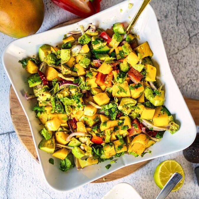 Mango Avocado Salad Recipe