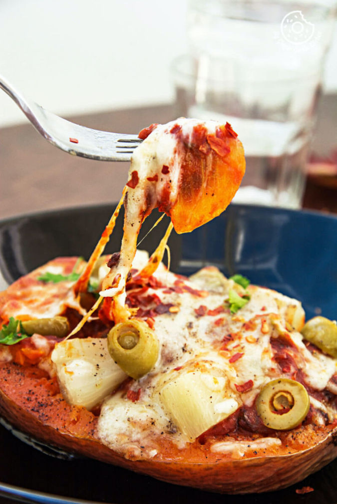 Butternut Spaghetti Squash Pineapple Bean Boats | My Ginger Garlic Kitchen