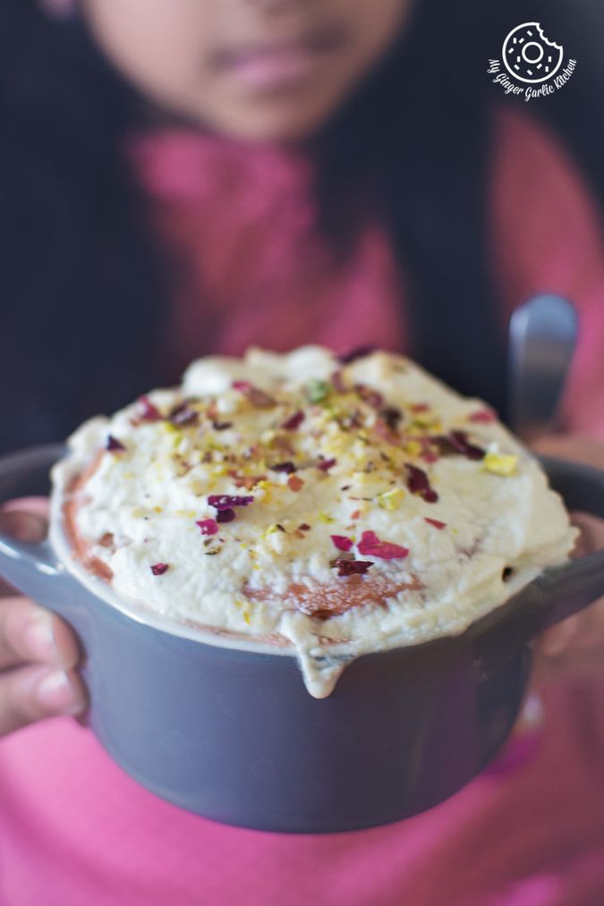 Eggless Gulkand Mug Cake in 2 Minutes Recipe + Video | Rose Mug Cake ...