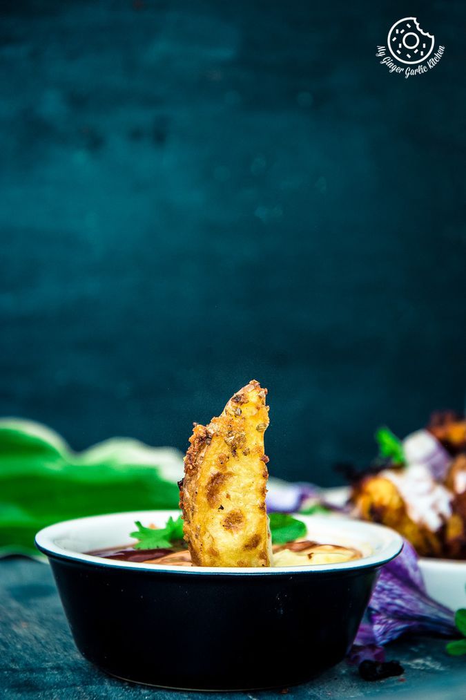 Spiced Crispy Masala Potato Wedges (Baked) | Indaian Potato Wedges | My ...