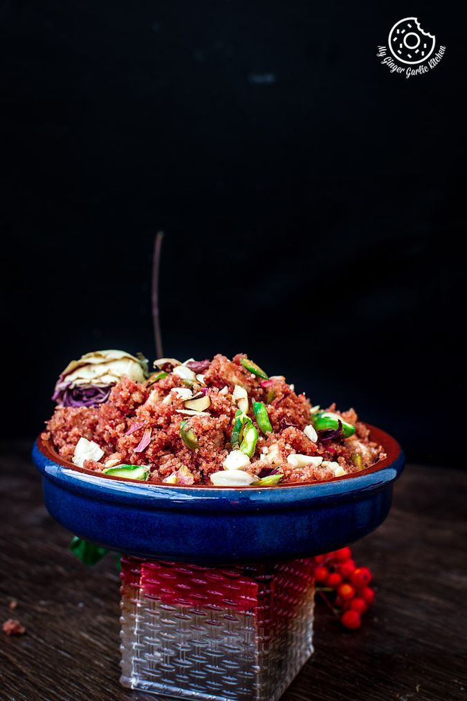 Rajasthani Gulab Churma Recipe + Video | Rose Choorma Without Oven | My ...