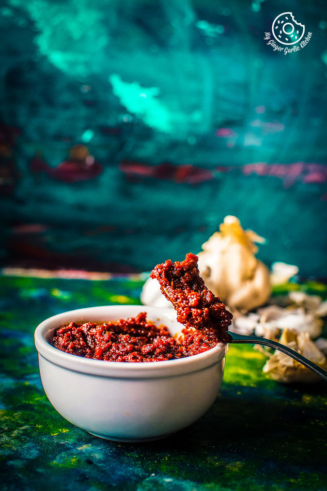 Rajasthani Lehsun Ki Chutney Recipe & Video - Garlic Chutney (2 Ways ...