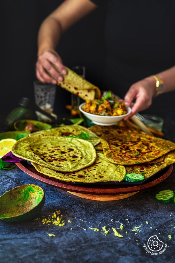 Avocado Paratha + Avocado Roti (Step-By-Step + Video Recipes) | My ...