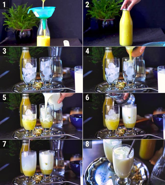 Badam Sharbat (Step-By-Step + Video Recipe) | My Ginger Garlic Kitchen