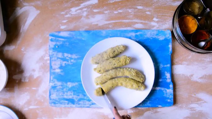 Rajasthani Gatta Curry Recipe + Video (Make Besan Ke Gatte Ki Sabzi)