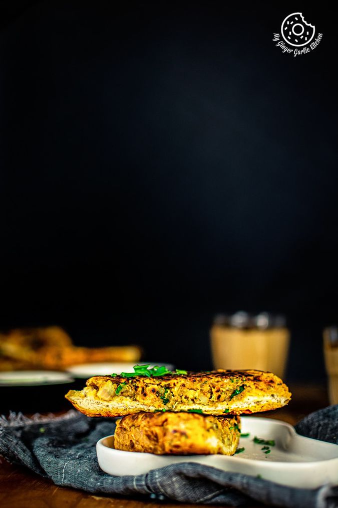 Besan Toast Recipe | Besan Bread Toast 5 Ways (Gram Flour Toast) | My ...