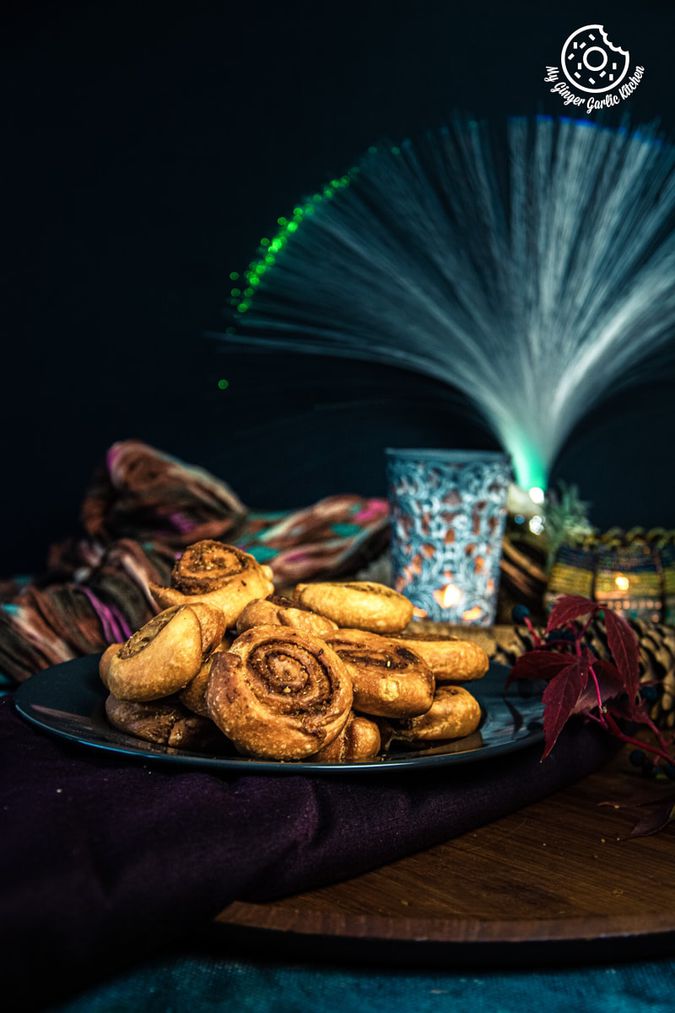 Bhakarwadi Recipe | How to make Crispy Bhakarwadi (Baked & Fried) | My ...