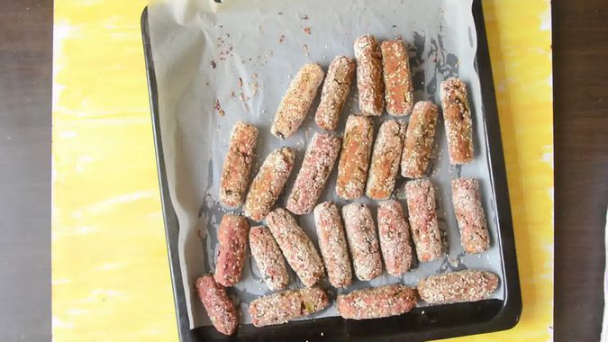 Broccoli Beet Crispy Fingers (Croquettes) - Video Recipe | My Ginger ...