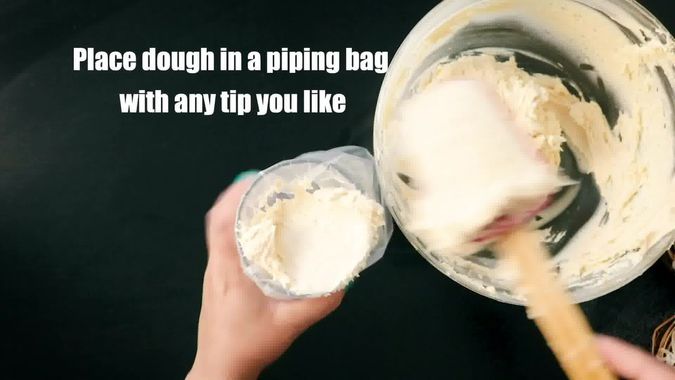 Homemade Eggless Butter Cookies Recipe + Video (Piped Cookies) | My ...