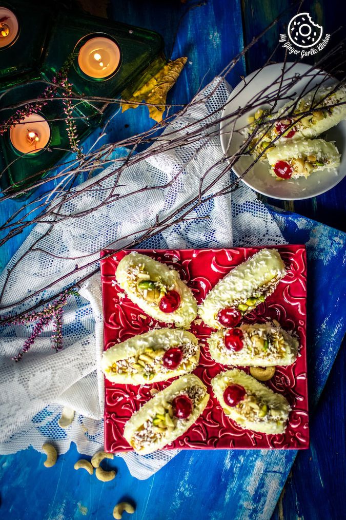 Chum Chum Recipe + Video | Cham Cham | (Bengali Sweet Chomchom) | My ...