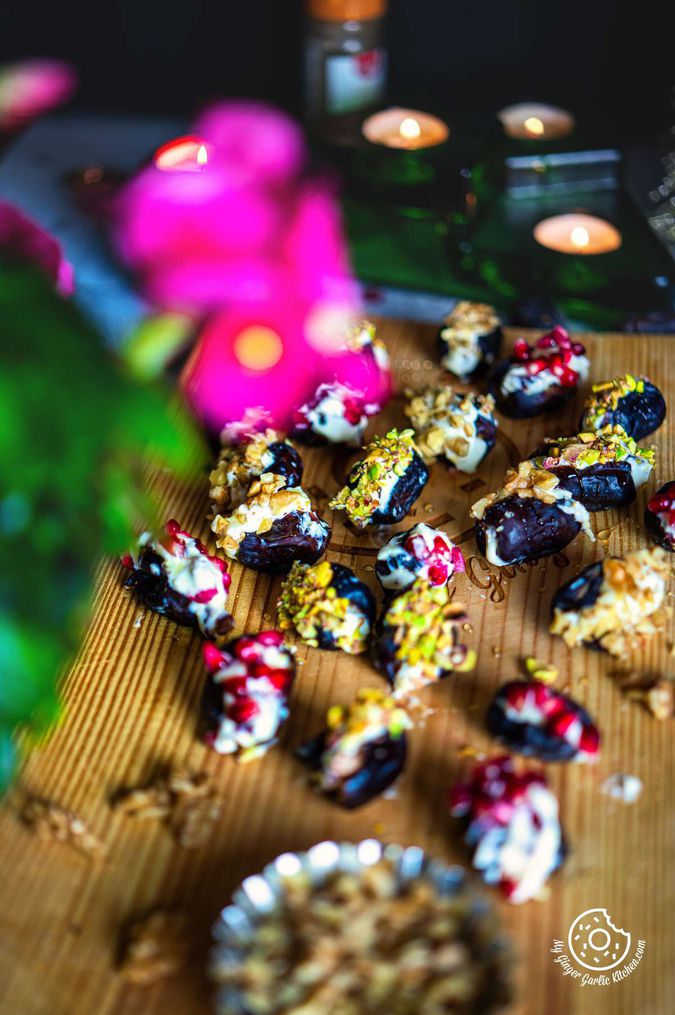 Cream Cheese Stuffed Dates (Step-By-Step + Video Recipe) | My Ginger ...