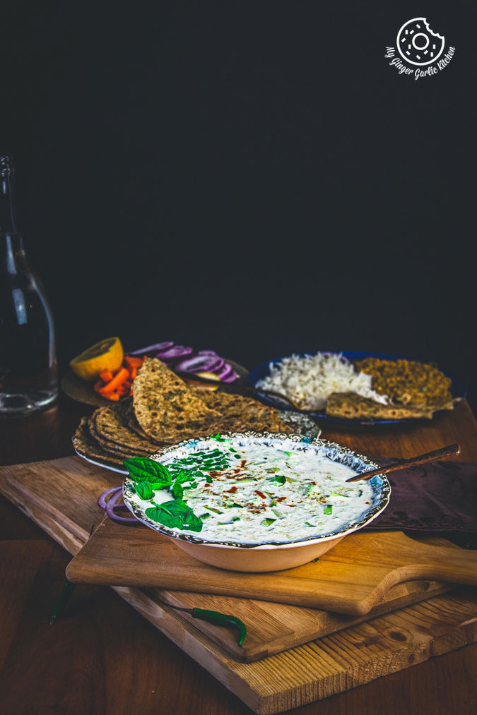 Cucumber Raita Recipe + Video | Kheere Ka Raita (Easy Indian Raita ...