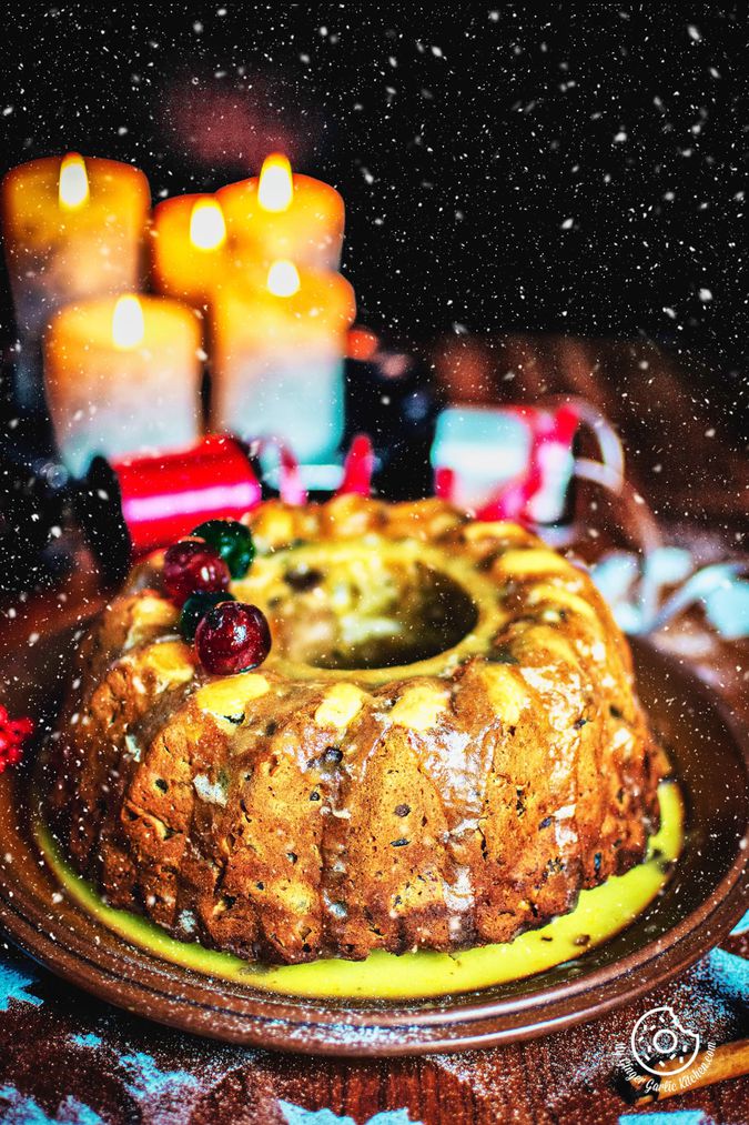 How to Make Moist Fruit Cake Recipe (Alcohol and No-Alcohol) | My ...