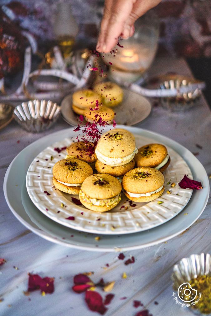 Gulab Jamun Cookies (Step-By-Step + Video Recipe) | My Ginger Garlic Kitchen