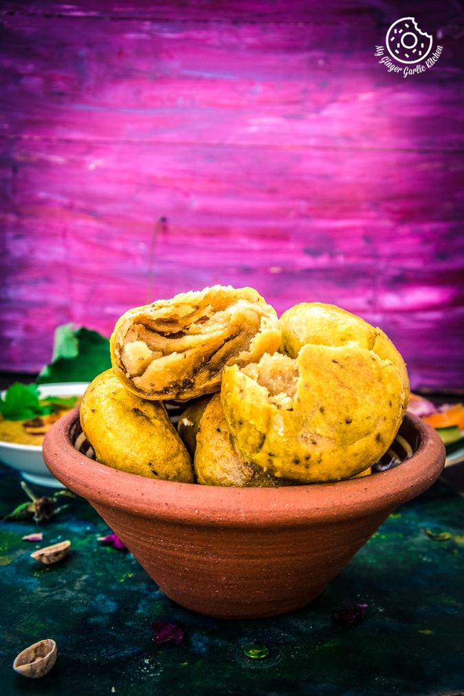 How to Make Dal Bafla | Bafla Bati Recipe + Video (Oven + Stovetop ...