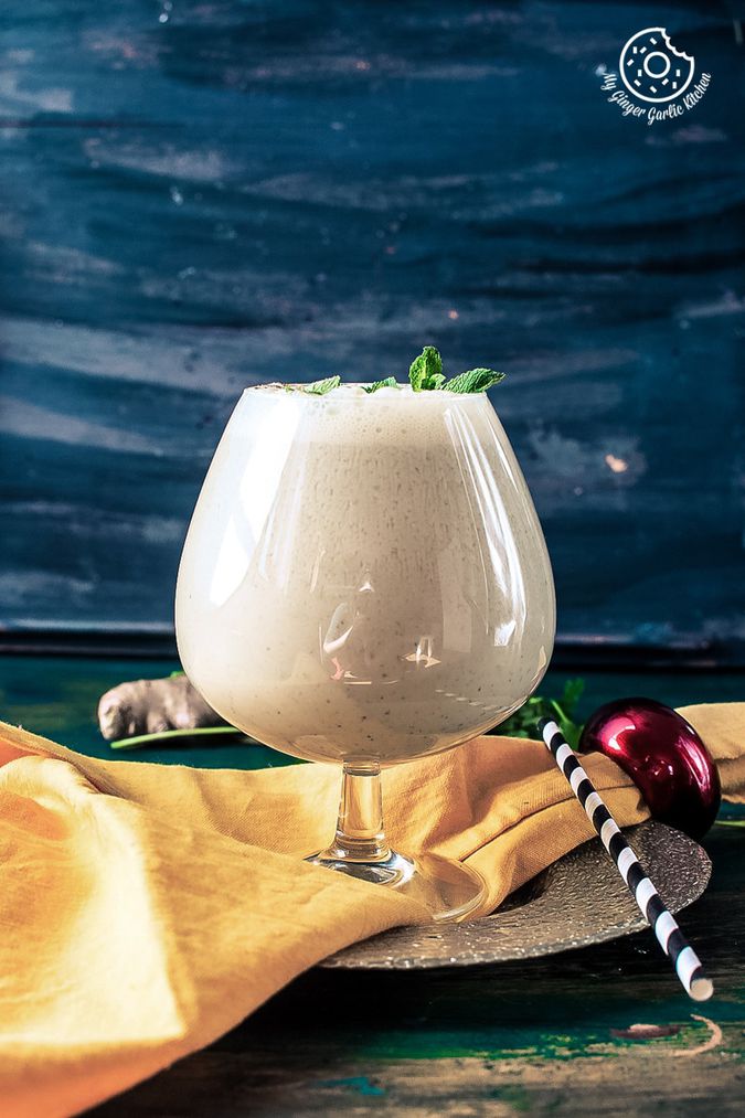 Chaas Recipe (Indian Spiced Buttermilk) How to Make Masala Chaas | My ...