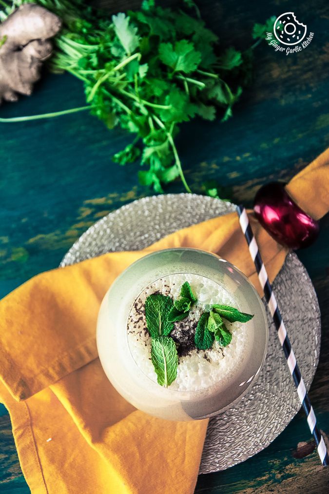 Chaas Recipe (Indian Spiced Buttermilk) How to Make Masala Chaas | My ...