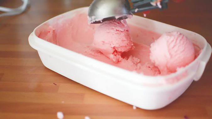 No Churn Rose Ice Cream Recipe + Video (3-Ingredient, Easy to Make)