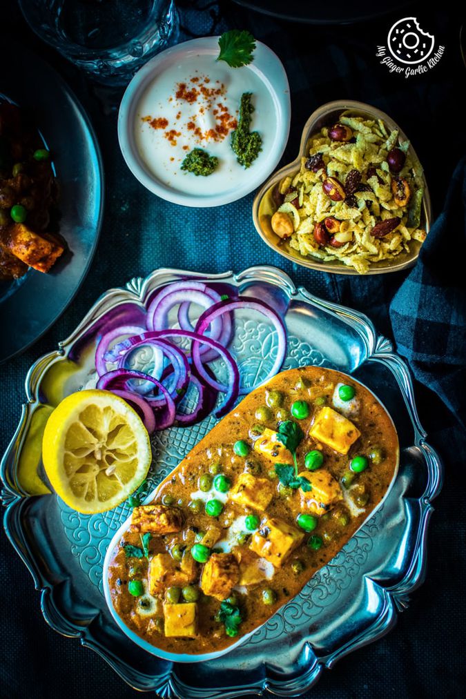 Instant Pot Matar Paneer Recipe + Video | Cottage Cheese and Peas Curry ...